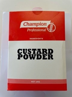 CUSTARD POWDER CHAMPION 6/CTN 2KG PKT - Northern Foods