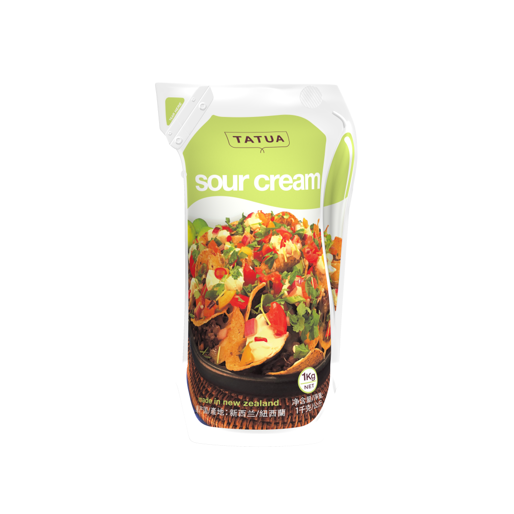 SOUR CREAM TATUA (12) 1LTR POUCH - Northern Foods