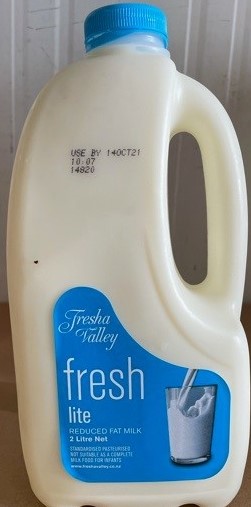 MILK NON FAT LIGHT BLUE CAP (9) 2LT BOT - Northern Foods