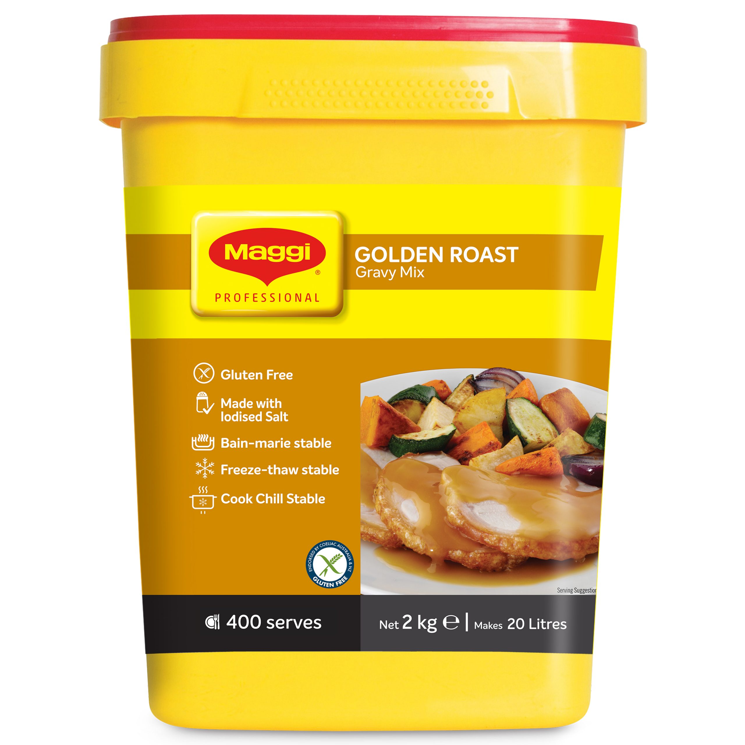GRAVY GOLDEN ROAST (6) MAGGI 2KG TUB - Northern Foods