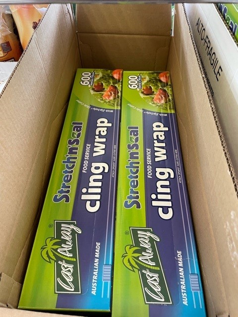 WRAP FOOD 600M X 450MM CASTAWAY (6) PER ROLL - Northern Foods