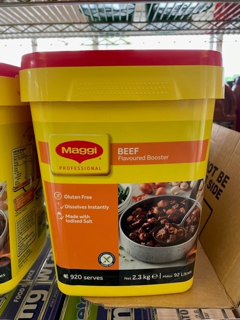 BOOSTER BEEF MAGGI (6) 2.3KG TUB - Northern Foods