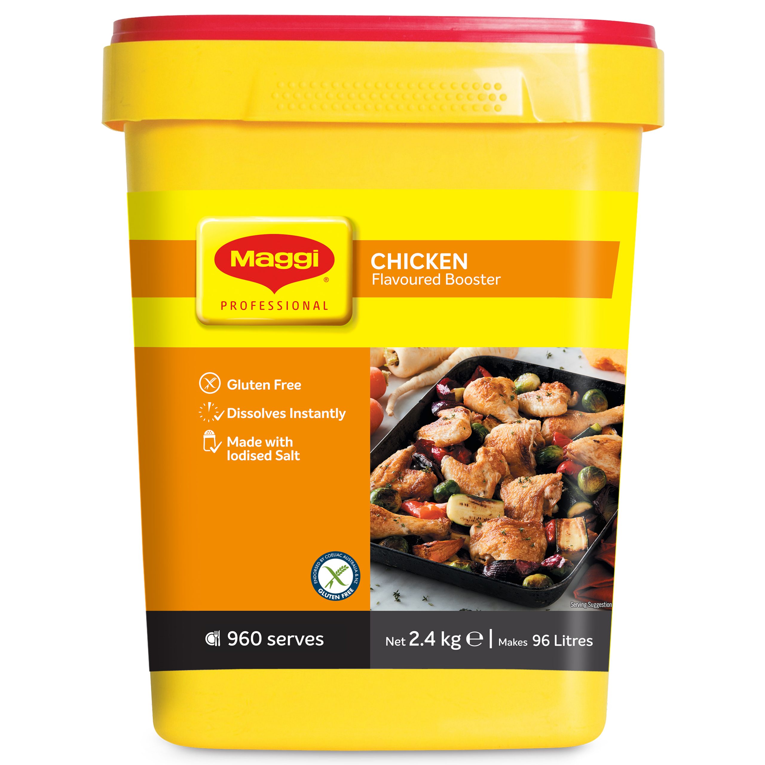 BOOSTER CHICKEN MAGGI (6) 2.4K TUB - Northern Foods